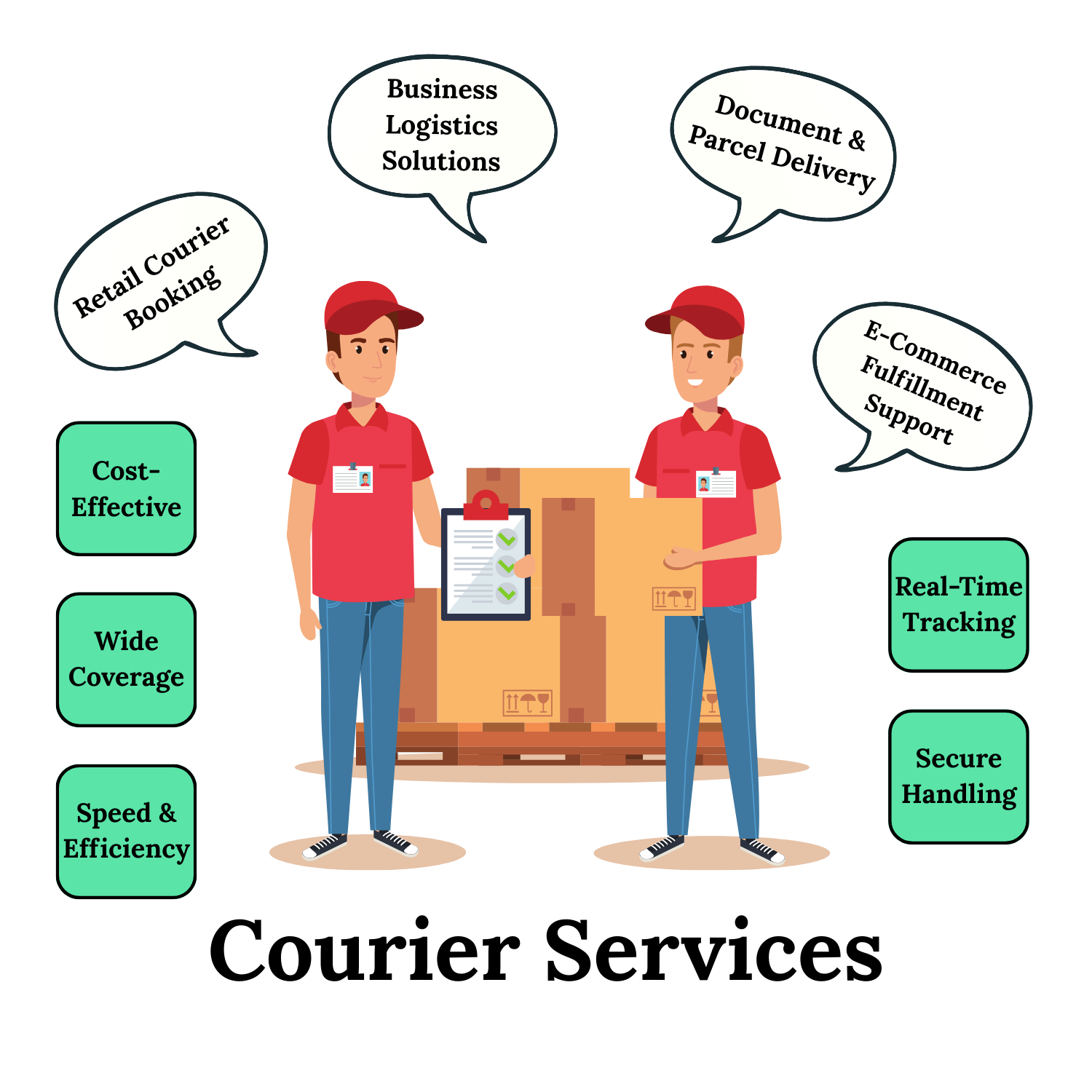 Courier Services – Connecting People, Delivering Possibilities